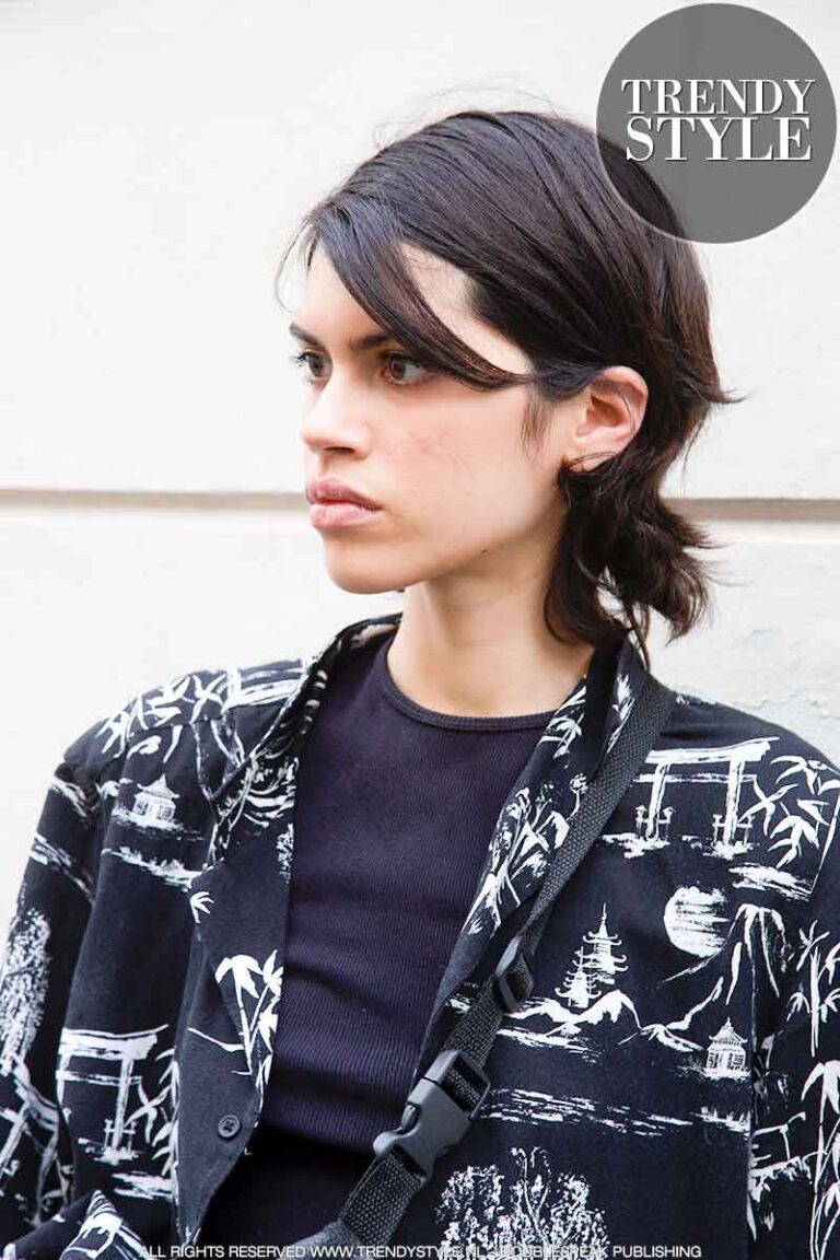 Zo mooi kan een halflang kapsel met matje zijn