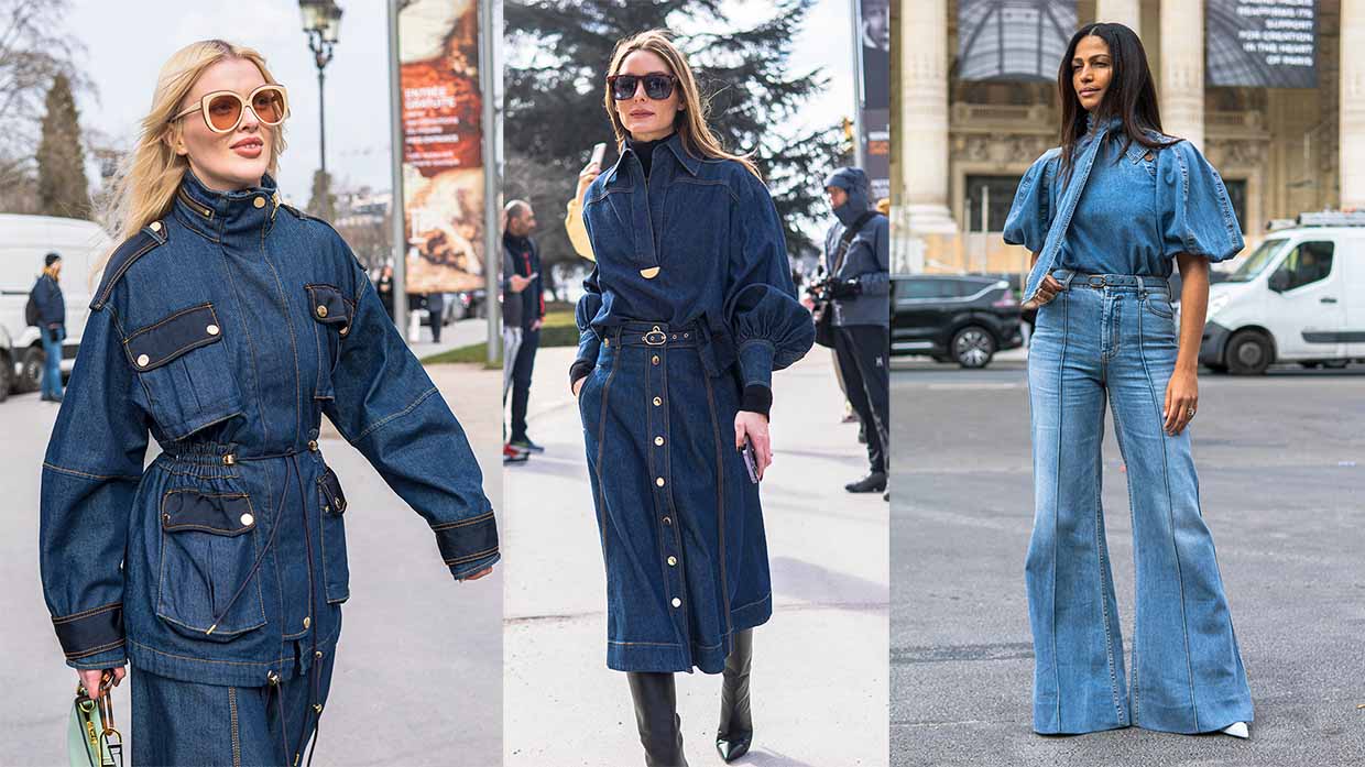 Total denim look zomer 2023