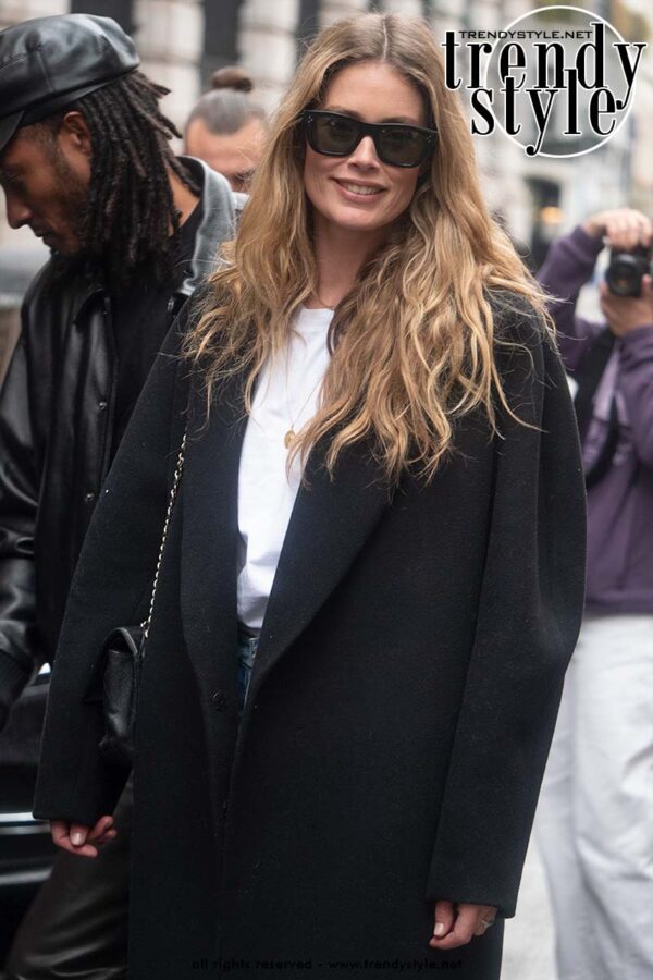 Nederlandse modellen bij Chloé in Parijs. Doutzen, Rianne, Felice